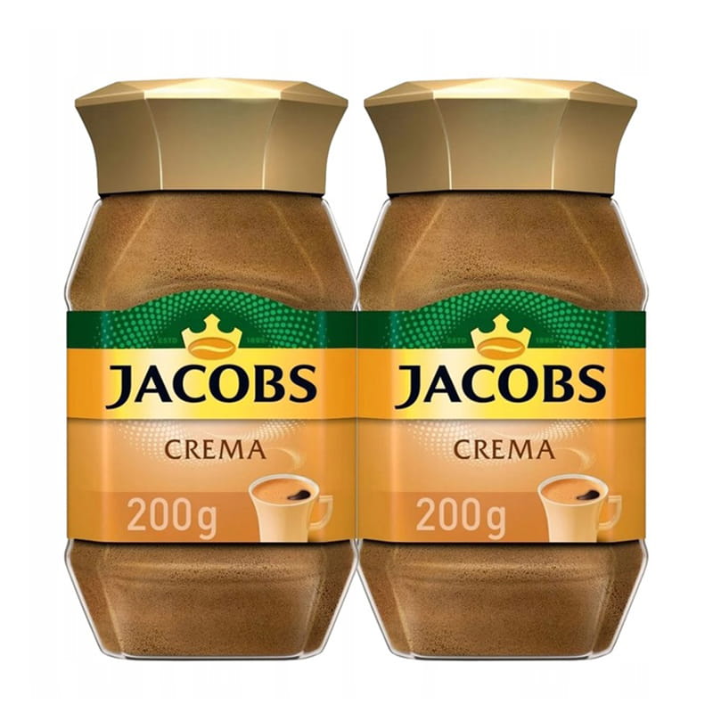 Jacobs Crema Kawa rozpuszczalna 200 g x 2 sztuki - eMaja24