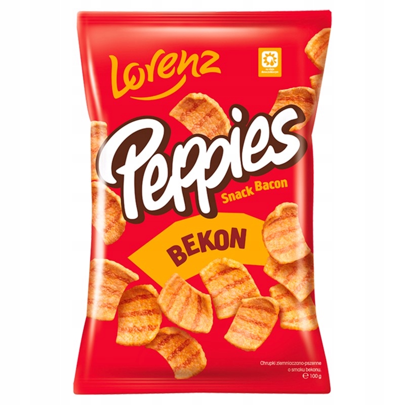 Peppies Chrupki ziemniaczano-pszenne bekonowe 100g - Sklep internetowy ...